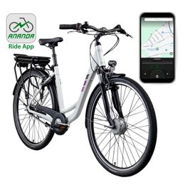 Z&uuml;ndapp Z&uuml;ndapp Z502 E Bike Damen 28 Zoll Pedelec 155-180 cm Elektrofahrrad 7 Gang Damenfahrrad 536 Wh E Fahrrad