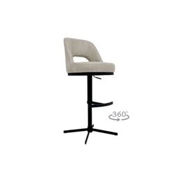 Carmen KUNDA Barhocker &ndash; Creme