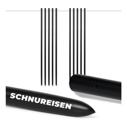 Novatool Sparset 20x Schnureisen &Oslash;16 x 1000mm , Schnurn&auml;gel Schnurnagel Erdn&auml;gel f&uuml;r Richtschnur , Richtschnurhalter Erdnagel Eisenstange Pflasternagel Erdungsstange Stab Rankhilfe Nivellierstaange