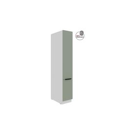K&uuml;chen-Preisbombe K&uuml;chen Apothekerschrank 30 cm ARIA Aquamarin Anti Fingerprint K&uuml;chenzeile K&uuml;chenblock