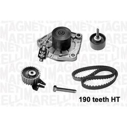 MAGNETI MARELLI Wasserpumpe + Zahnriemensatz 341401040001 f&uuml;r Fiat