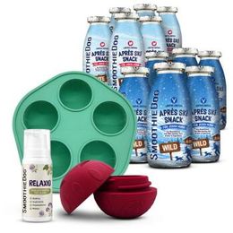 SmoothieDog Hundesmoothie + Schleckball + Relaxio Wild und Pute 12x250 g