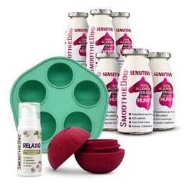 SmoothieDog Sensitivo + Schleckball + Relaxio 6x250 g