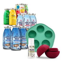 SmoothieDog Hundesmoothie + Schleckball + Relaxio Mix-Pack 12x250 g