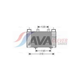 AVA CLEVER CHOICE Ladeluftk&uuml;hler MZA4250 f&uuml;r Ford MAZDA