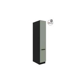 K&uuml;chen-Preisbombe K&uuml;chen Apothekerschrank 30 cm ARIA Aquamarin Anti Fingerprint K&uuml;chenzeile K&uuml;chenblock