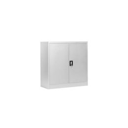 Carmen CR-1239 E J Aktenschrank aus Metall &ndash; Grau