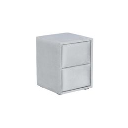 Carmen WAVE Nachttisch &ndash; Silber