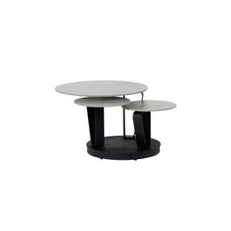 Carmen URICA Couchtisch &Oslash; 70 cm &ndash; Grau