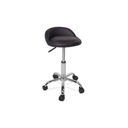 Carmen 3067 Rollhocker &ndash; Schwarz