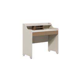 Carmen CORON Schreibtisch 100 x 50 cm &ndash; Cappuccino