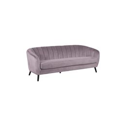 Carmen GRETA HLR 3-Sitzer-Sofa &ndash; Babyrosa