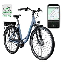 Z&uuml;ndapp Z&uuml;ndapp Z502 E Bike Damen 28 Zoll Pedelec 155-180 cm Elektrofahrrad 7 Gang Damenfahrrad 536 Wh E Fahrrad