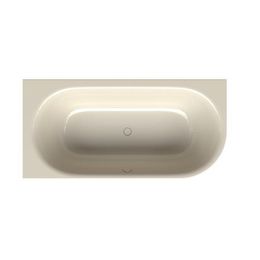 Bette BetteLux Oval Silhouette Badewanne 3427-001CERVS pergamon, 195x95x45cm