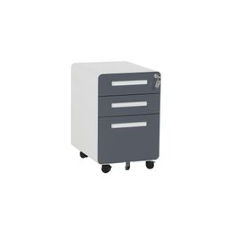 Carmen CR-1803 K SAND Rollcontainer &ndash; Graphit/Grau