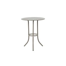 Carmen NIGER D 60 Gartentisch &Oslash; 60 cm &ndash; Cappuccino