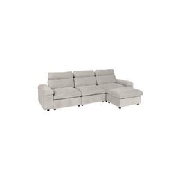 Carmen POKO Ecksofa &ndash; Champagner