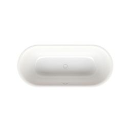 Bette BetteLux Oval Badewanne 3466-287 starwhite, 180x80x45cm