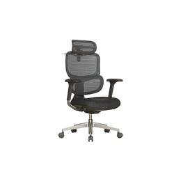 Carmen TARTAR Ergonomischer B&uuml;rostuhl &ndash; Schwarz
