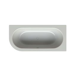 Bette BetteStarlet V Silhouette Badewanne 6700-002CELVK manhattan, 185x85x42cm, mit Sch&uuml;rze