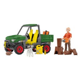 Schleich Waldbauer mit Fahrzeug