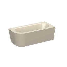 Bette BetteStarlet V Silhouette Badewanne 6680-001CELVK pergamon, 165x75x42cm, mit Sch&uuml;rze