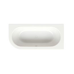 Bette BetteStarlet V Silhouette Badewanne 6700-440CELVK snow, 185x85x42cm, mit Sch&uuml;rze