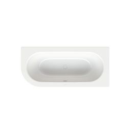 Bette BetteStarlet V Silhouette Badewanne 6680-000CELVK wei&szlig;, 165x75x42cm, mit Sch&uuml;rze