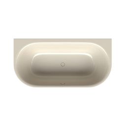 Bette BetteLux Oval Silhouette Badewanne 3417-001CWVVS pergamon, 190x95x45cm, freistehend