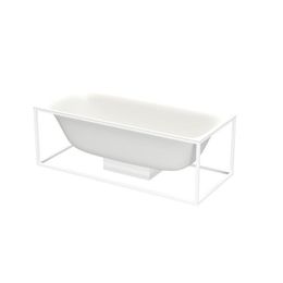 Bette BetteLux Shape Freistehbadewanne 3451-440PLUS 170x75x45cm, snow, Glasur Farbgruppe 2