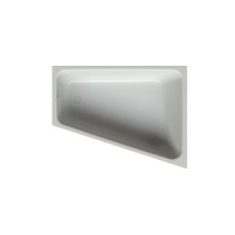 Bette BetteSpace L Badewanne 1142-002PLUS 170x130x42cm, Ecke rechts, Glasur, manhattan