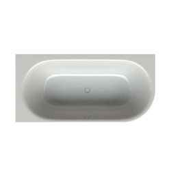 Bette BetteLux Oval Silhouette Badewanne 3427-002CERVS manhattan, 195x95x45cm