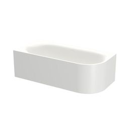 Bette BetteLux Oval Silhouette Badewanne 3426-440CERVS snow, 185x85x45cm