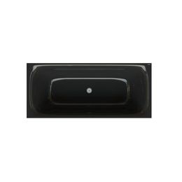 Bette BetteLux Shape Freistehbadewanne 3451-056 170x75x45cm, schwarz, schwarz