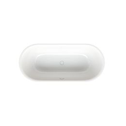 Bette BetteLux Oval Silhouette Badewanne 3465-000CFXXS wei&szlig;, 170x75x45cm, freistehend