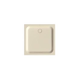 Bette BetteSupra Duschwanne 5620-001AE 100x100x6,5cm, Antirutsch/Pro, pergamon