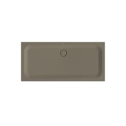 Bette BetteUltra Duschwanne 5953-404AE 160x75x3,5cm, Antirutsch/Pro, graphite