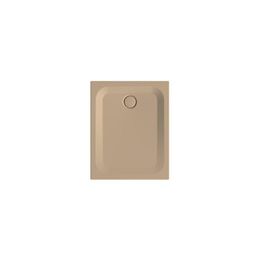 Bette BetteUltra Duschwanne 5490-425PLUS 100x80x2,5cm, Glasur, greige