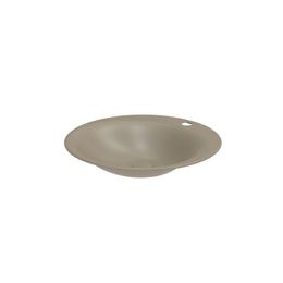 Bette BetteLux Oval Einbau-Waschtisch A220-417HLW1 50 x 50 cm, HLW1, hazel