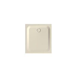 Bette BetteUltra Duschwanne 1660-001AE 100x90x2,5cm, Antirutsch/Pro, pergamon