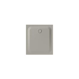 Bette BetteUltra Duschwanne 1660-416AE 100x90x2,5cm, Antirutsch/Pro, stone