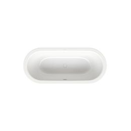 Bette BetteStarlet Flair Oval Badewanne 8772-440PLUS Glasur, snow, 158x68x42cm