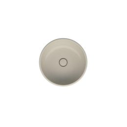 Bette BetteBalance Aufsatz-Waschtisch A248-422PW 42,5x42,5x14,3cm, PW, beige