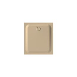 Bette BetteUltra Duschwanne 8737-003AE 110x100x3,5cm, Antirutsch/Pro, bahamabeige