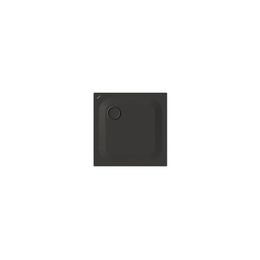 Bette BetteUltra Duschwanne 5529-401AE 75x75x2,5cm, Antirutsch/Pro, anthracite