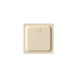 Bette BetteSupra Duschwanne 5620-006T 100x100x6,5cm, Wannentr&auml;ger, jasmin