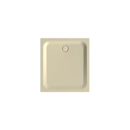 Bette BetteUltra Duschwanne 8737-441PLUS 110x100x3,5cm, Glasur, cream