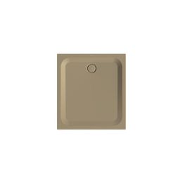 Bette BetteUltra Duschwanne 8737-417PLUS 110x100x3,5cm, Glasur, hazel