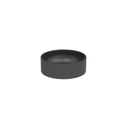 Bette BetteBalance Aufsatz-Waschtisch A248-401PW 42,5x42,5x14,3cm, PW, anthracite