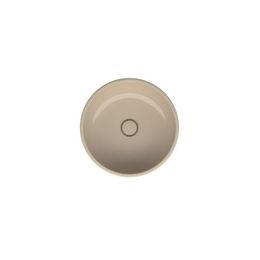 Bette BetteBalance Aufsatz-Waschtisch A248-003PW 42,5x42,5x14,3cm, PW, bahamabeige